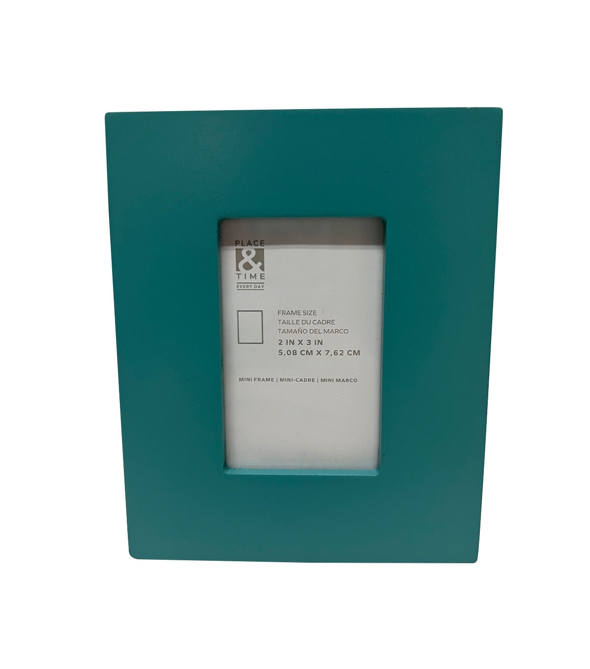 2 x 3 Teal Wood Tabletop Picture Frame by Place Time – joann