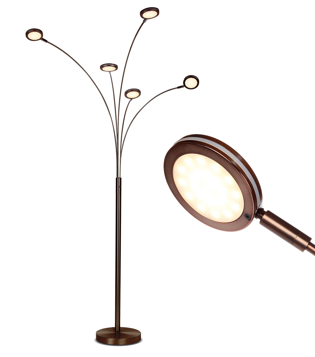 Brightech Orion LED Floor Lamp Bronze – joann