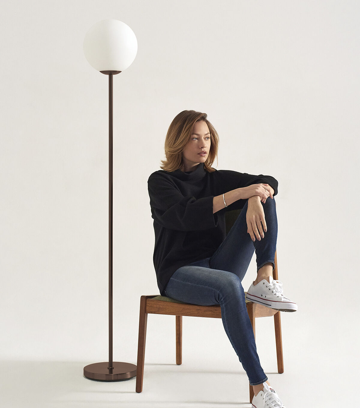 Brightech Luna LED Floor Lamp Bronze – joann