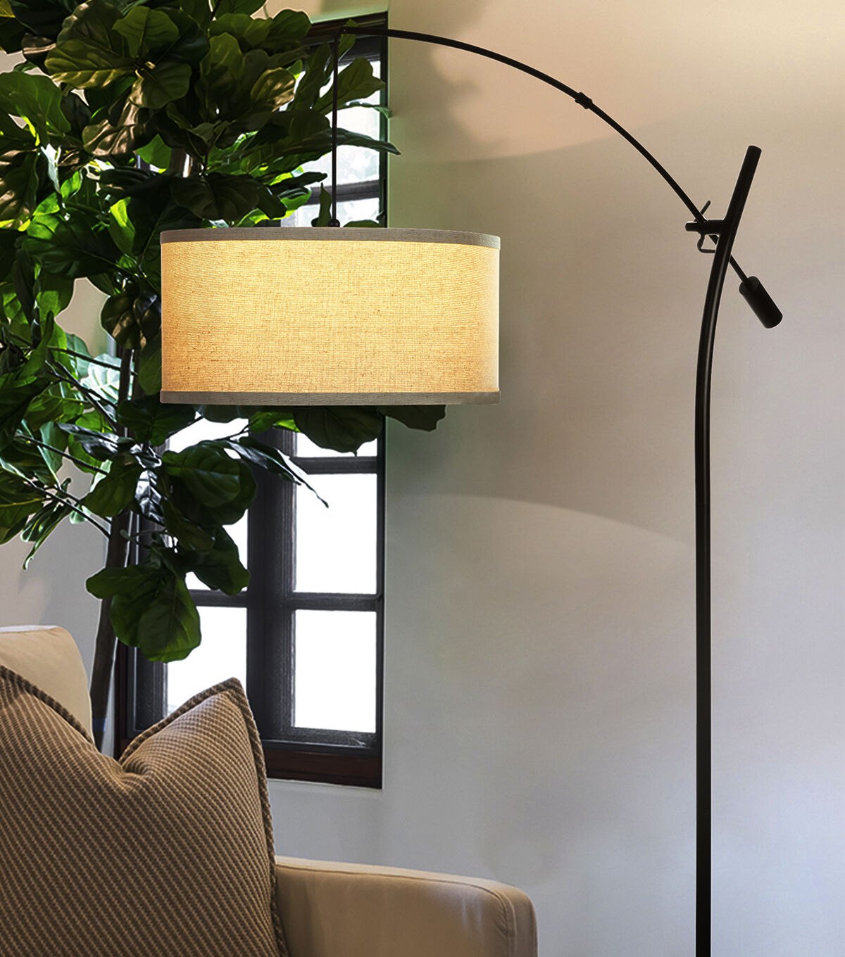 Brightech Grayson LED Floor Lamp Black – joann