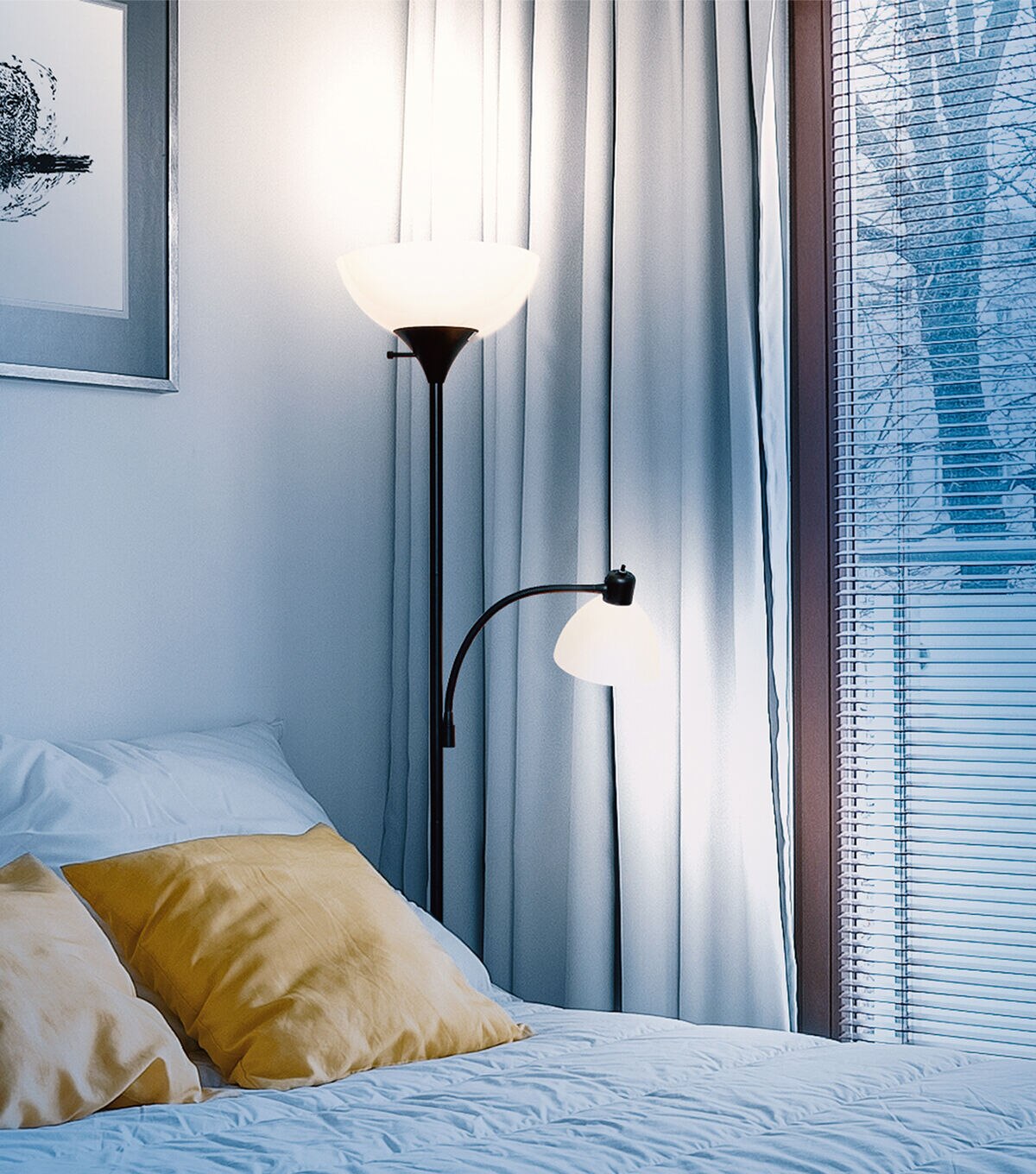 Brightech Sky Dome Plus LED Floor Lamp Black – joann