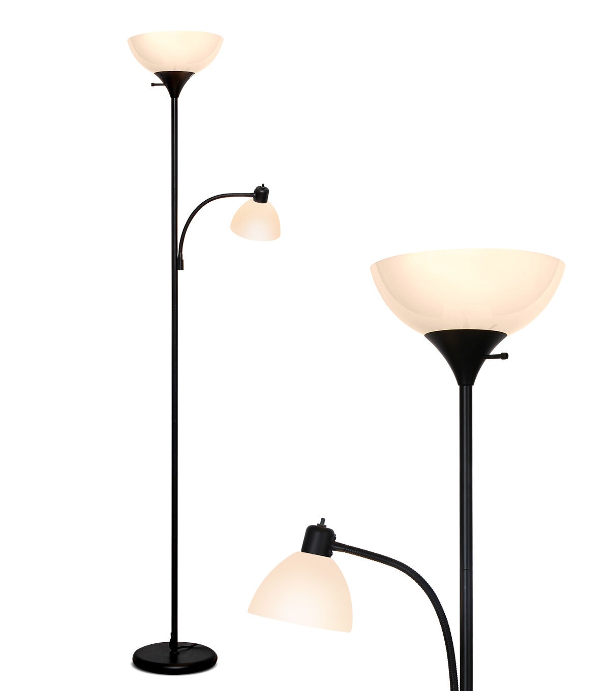 Brightech Sky Dome Plus LED Floor Lamp Black – joann