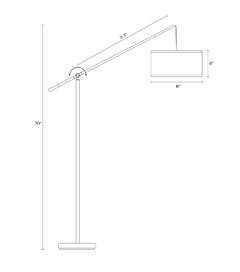 Brightech Hudson LED Floor Lamp Bronze – joann