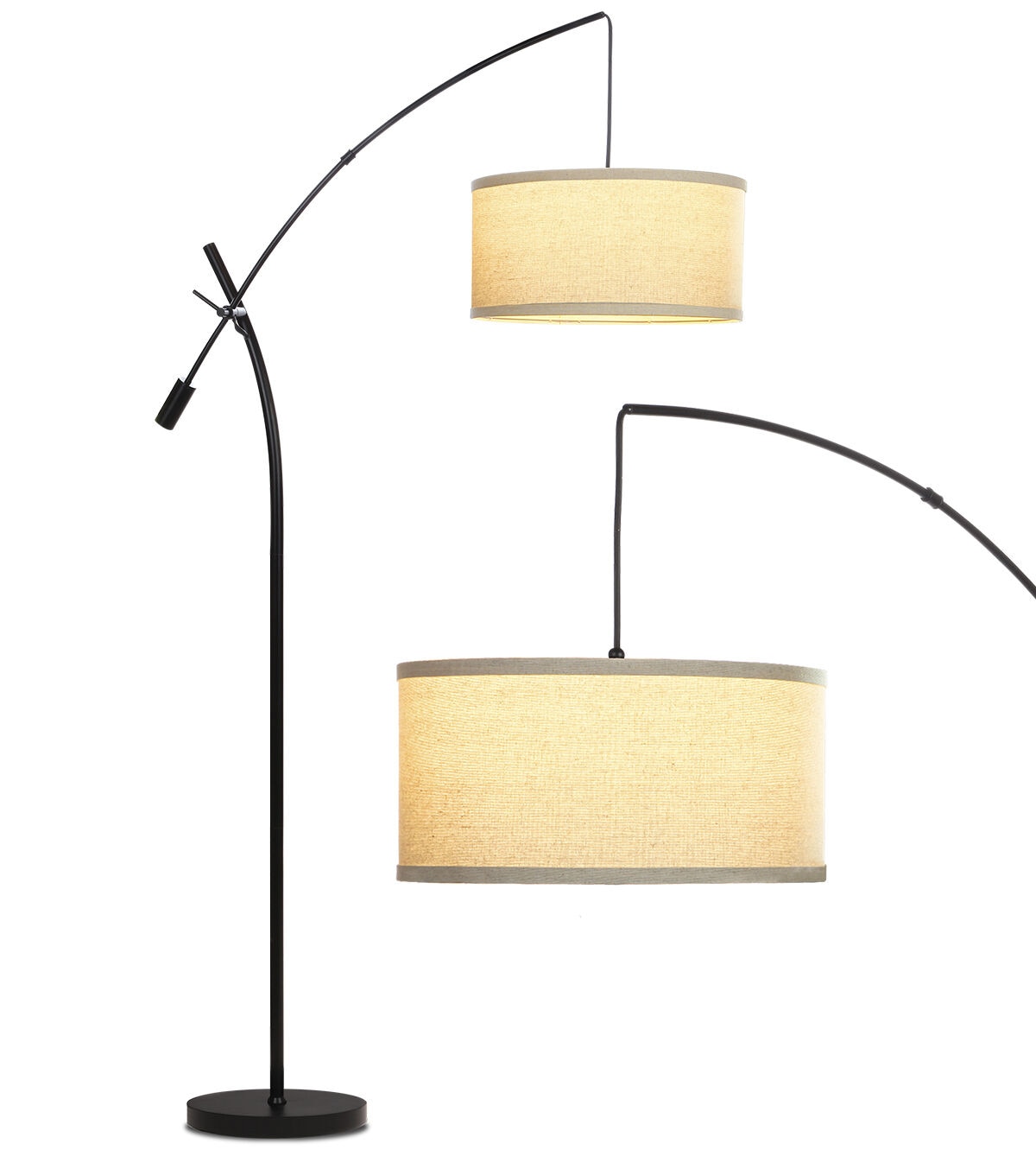 Brightech Grayson LED Floor Lamp Black – joann