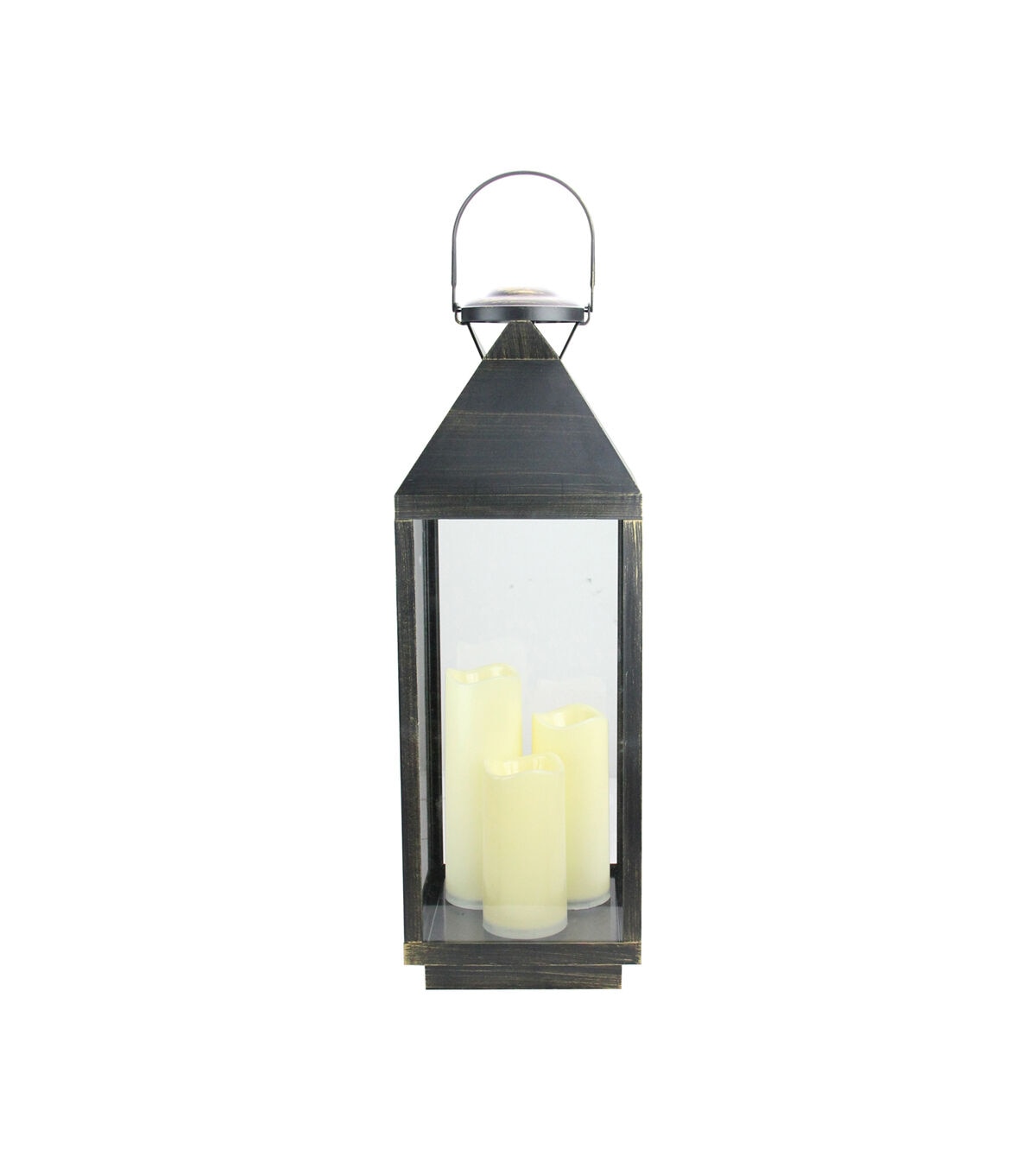 Northlight 24 Large Gold Black Candle Lantern Flameless LED Candles – joann