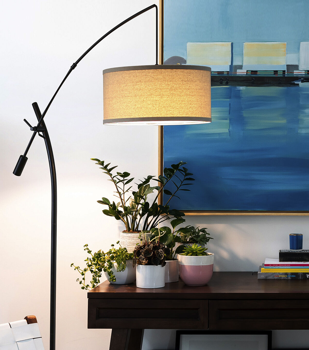 Brightech Grayson LED Floor Lamp Black – joann