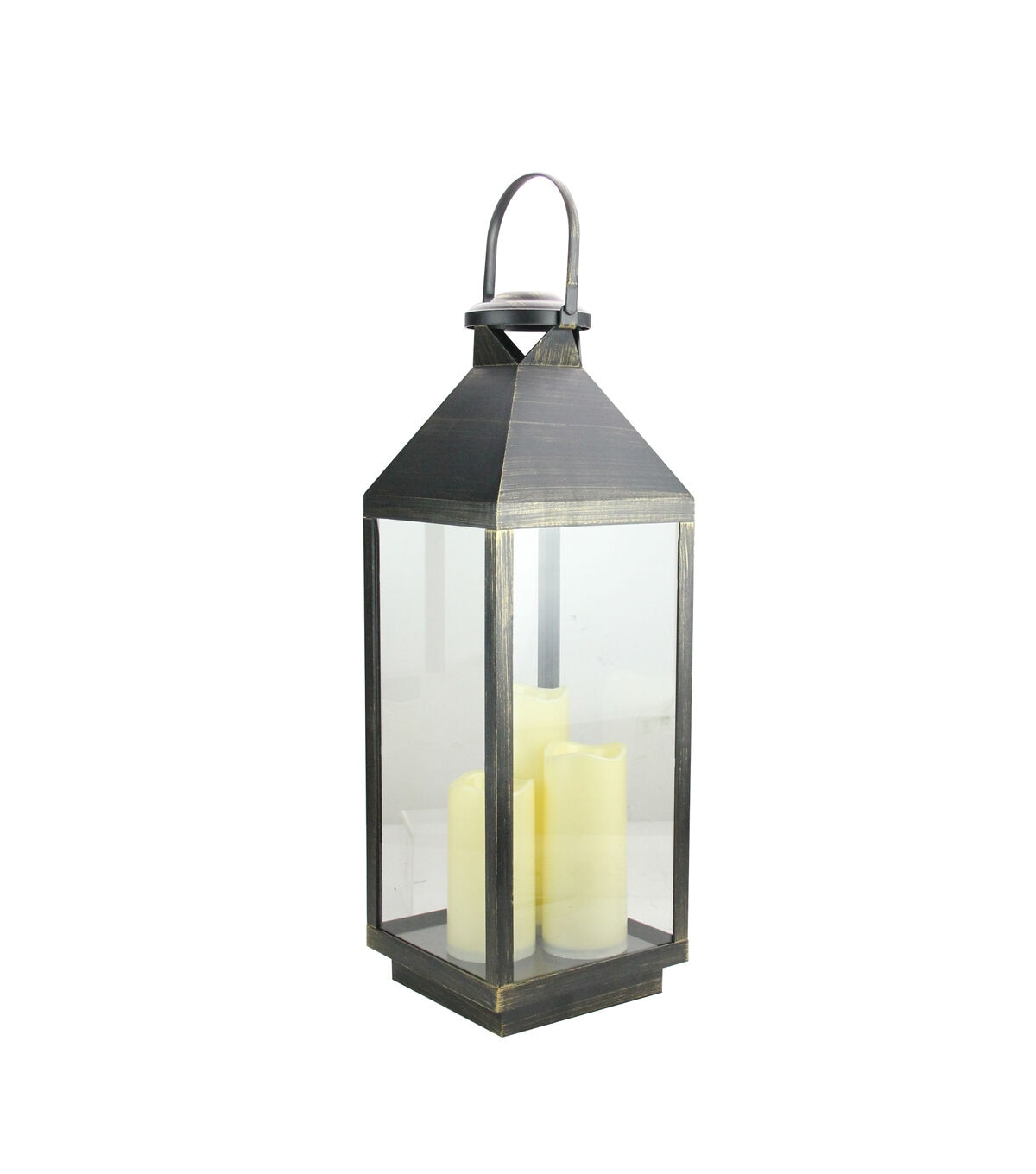Northlight 24 Large Gold Black Candle Lantern Flameless LED Candles – joann