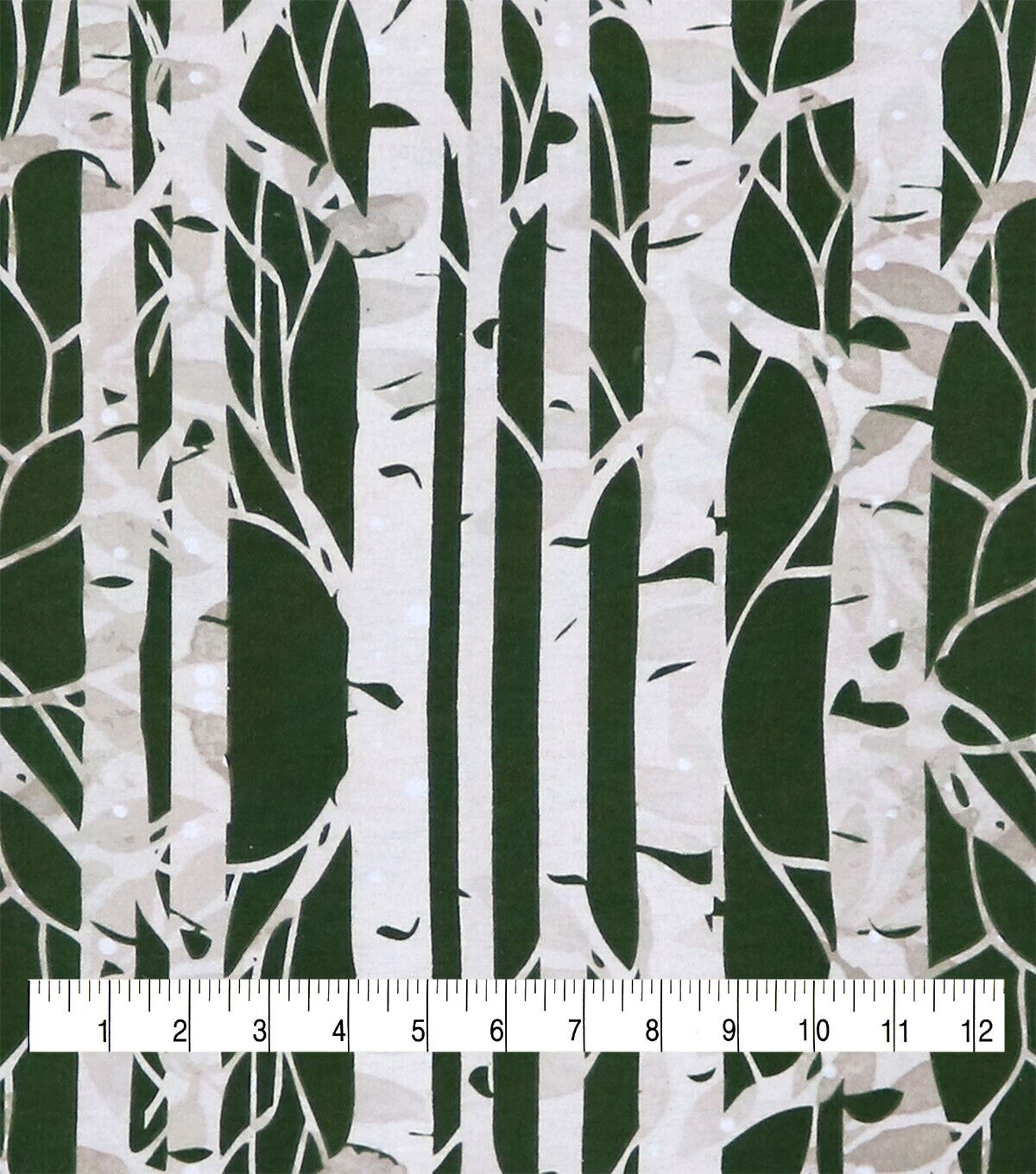 Birch Trees on Green Super Snuggle Flannel Fabric – joann