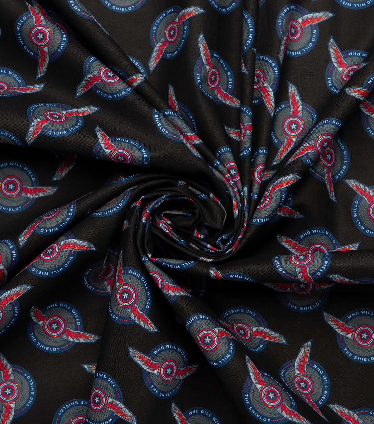 Falcoln and the Winter Soldier Wield The Shield Cotton Fabric – joann